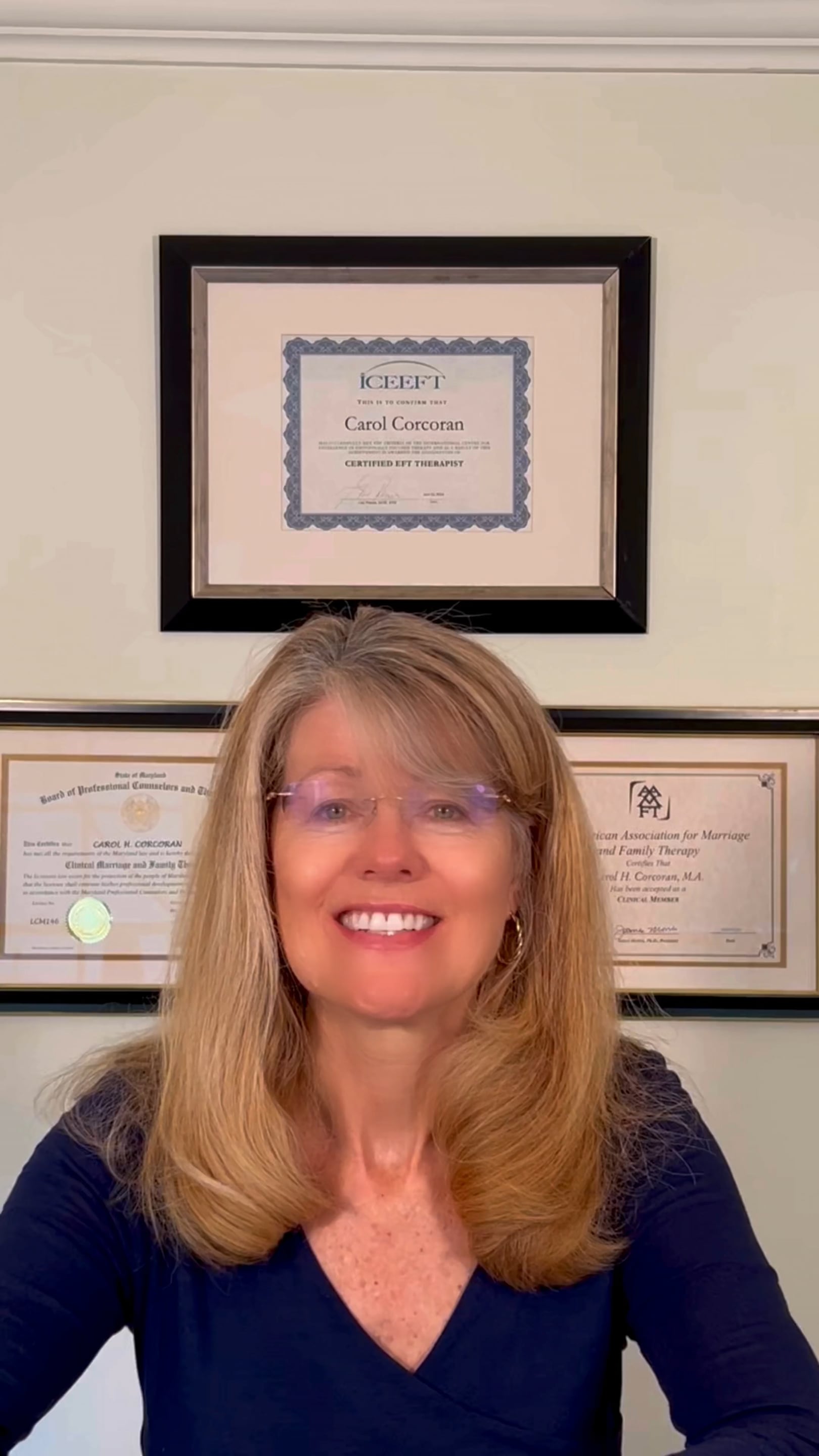 Carol Corcoran, Marriage & Family Therapist, Arnold, MD, 21012 ...